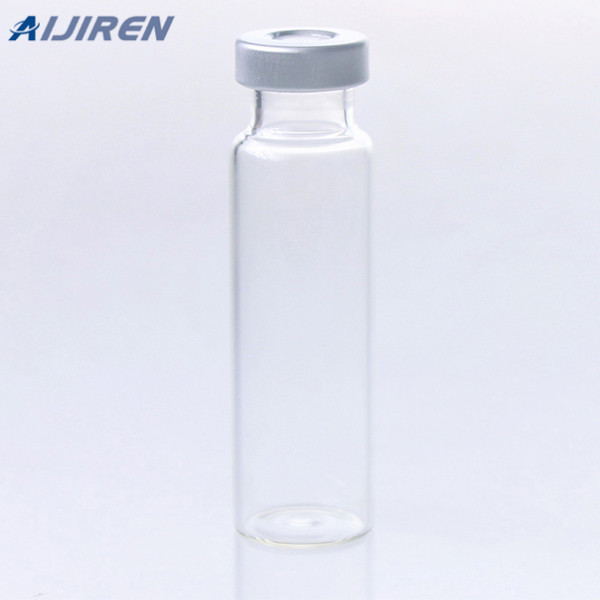 crimp 18mm gc glass vials for GC/MS with beveled edge-Aijiren HPLC Vials