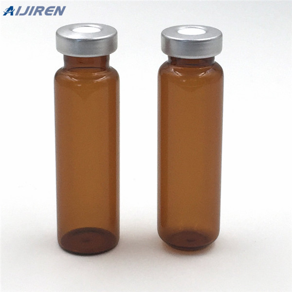 Standard Opening 20ml crimp gc glass vials for GC/MS Sigma-Aijiren HPLC ...