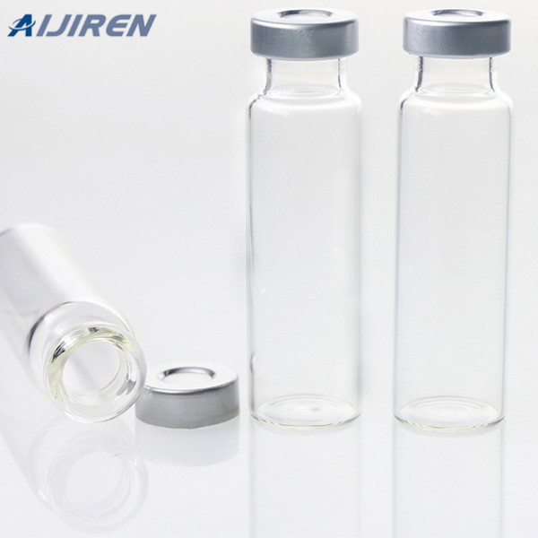 crimp 18mm gc glass vials for GC/MS with round bottom-Aijiren HPLC Vials
